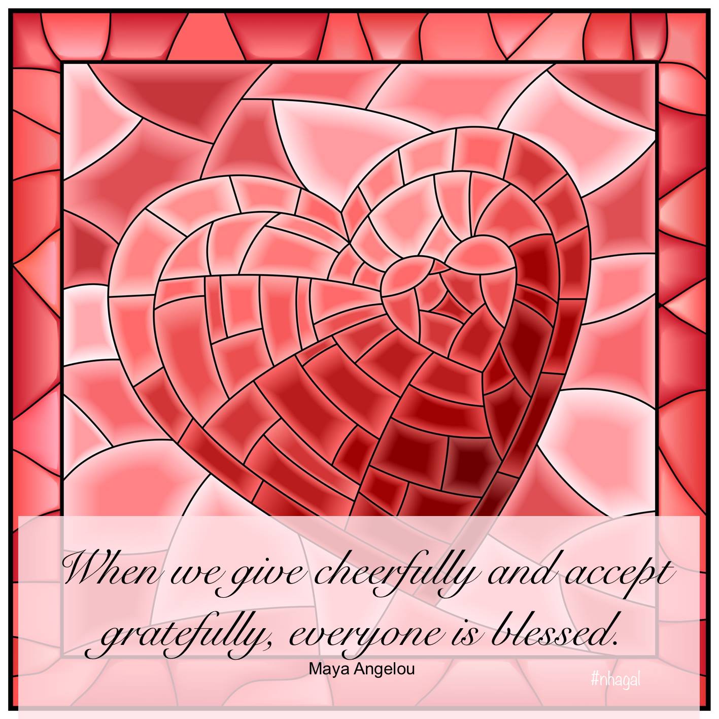 Give cheerfully | Greatitudes